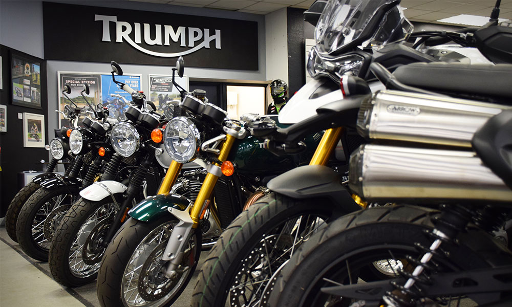 Triumph Motorcycle Dealers - Laguna Triumph Ashford | Laguna Motorcycles